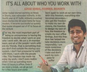 Azhar Iqubal (Inshorts Co-owner) Wiki, Age, Wife, Family, Biography ...