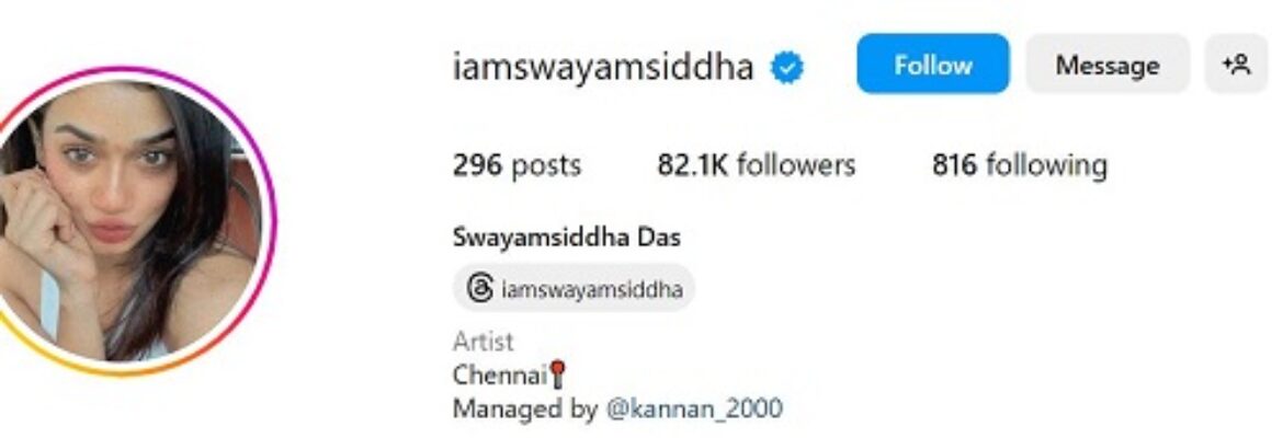 Swayamsiddha Das Wiki, Height, Age, Boyfriend, Family, Biography & More - WikiBio