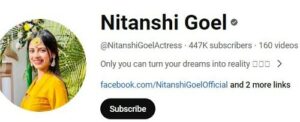 Nitanshi Goel Wiki, Age, Family, Biography - WikiBio